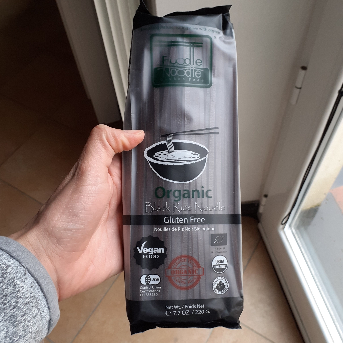Noodle di riso nero from Altra qualità - Vegan Product Reviews ...