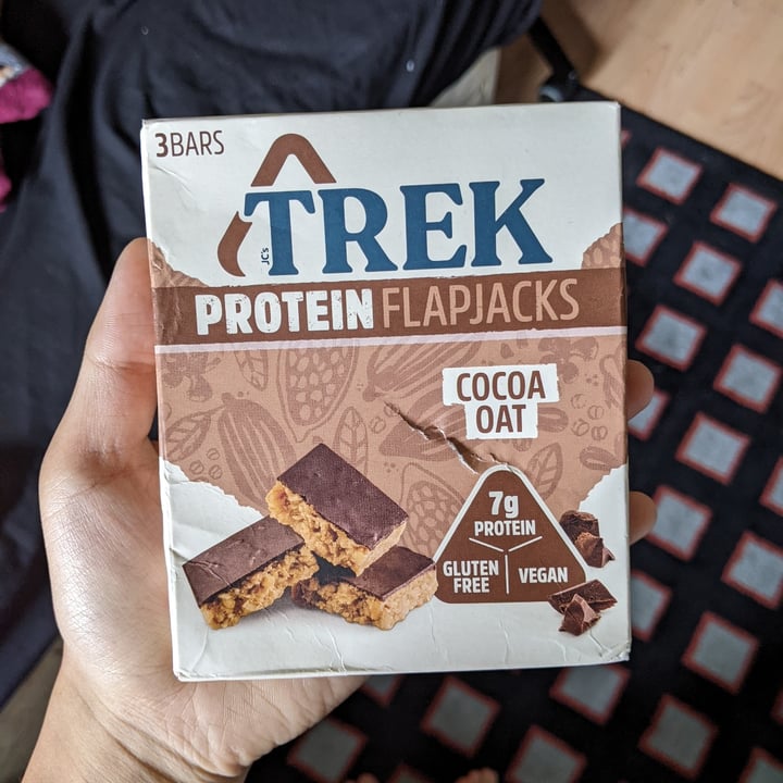 TREK Protein Flapjack (Cocoa Oat) Review | abillion