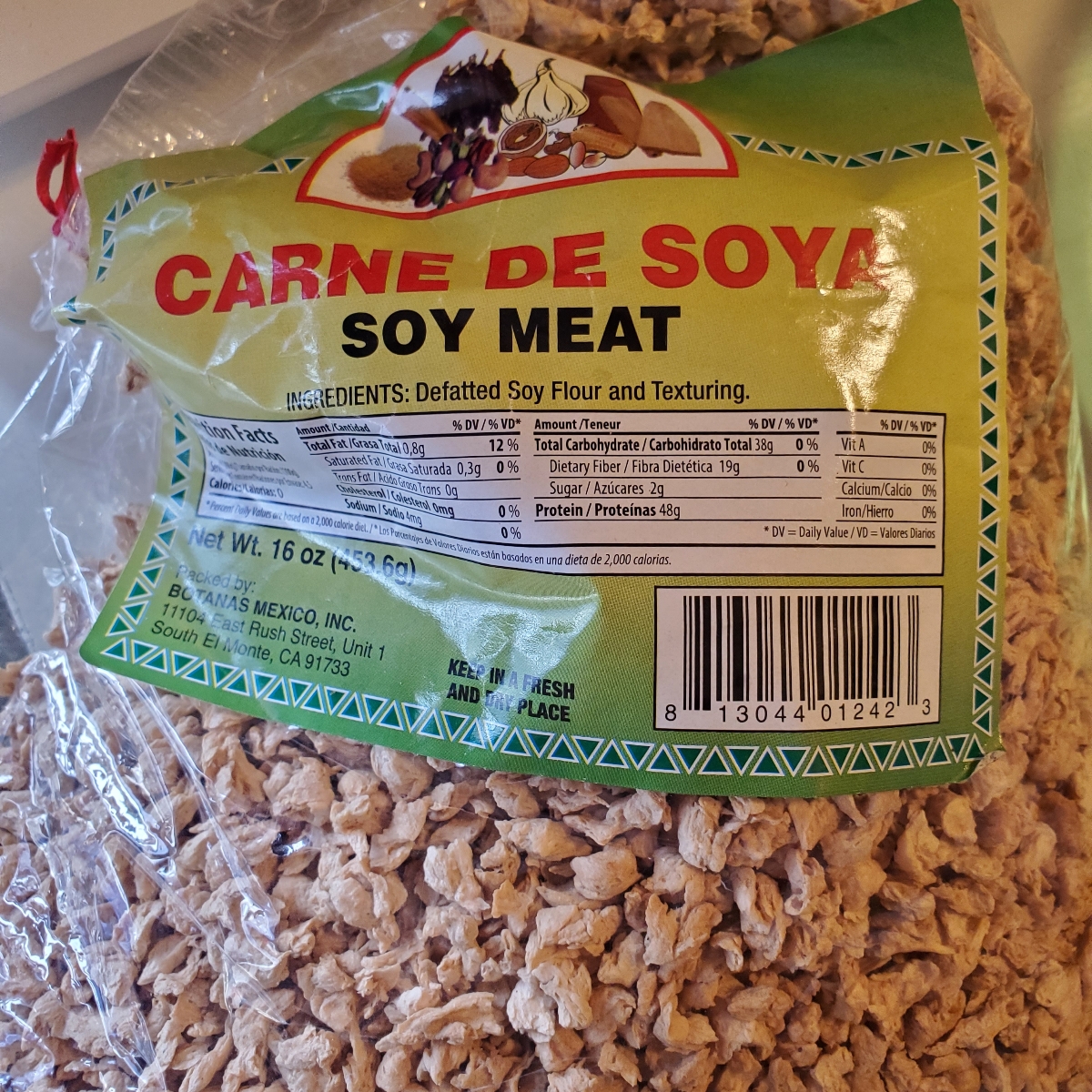 Soy meat from El Mexicano - Vegan Product Reviews & Ratings | abillion