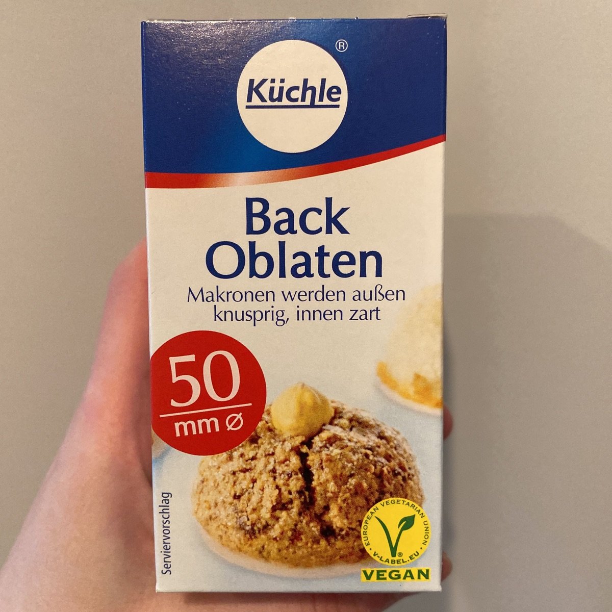 Back Oblaten from Küchle - Vegan Product Reviews & Ratings | abillion