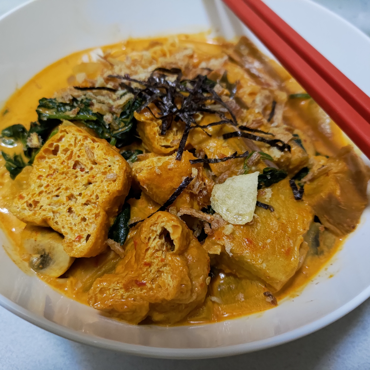 Fried Round Tofu from Lo Sam - Vegan Product Reviews & Ratings | abillion