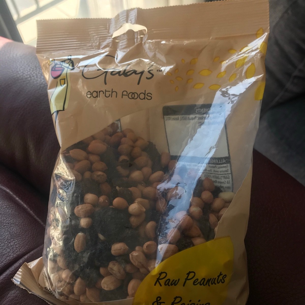 Raw peanuts and raisins from Gaby’s Earth Foods - Vegan Product Reviews ...