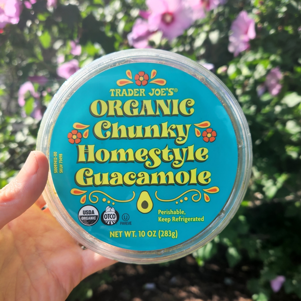 Trader Joe's Organic Chunky Homestyle Guacamole Reviews | abillion