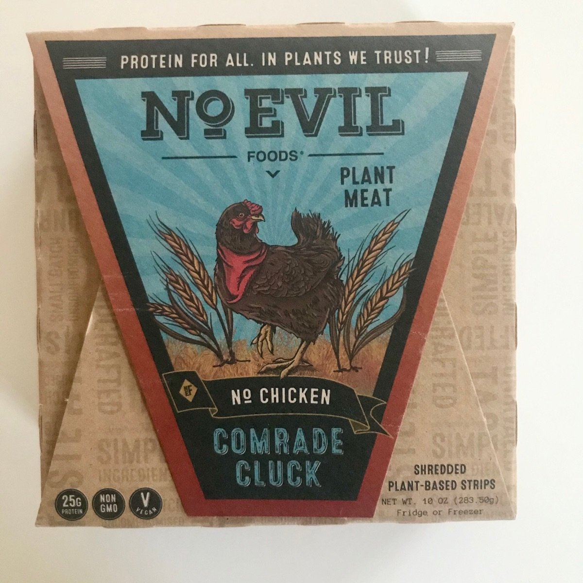 No Chicken Comrade Cluck from No Evil Foods - Vegan Product Reviews ...