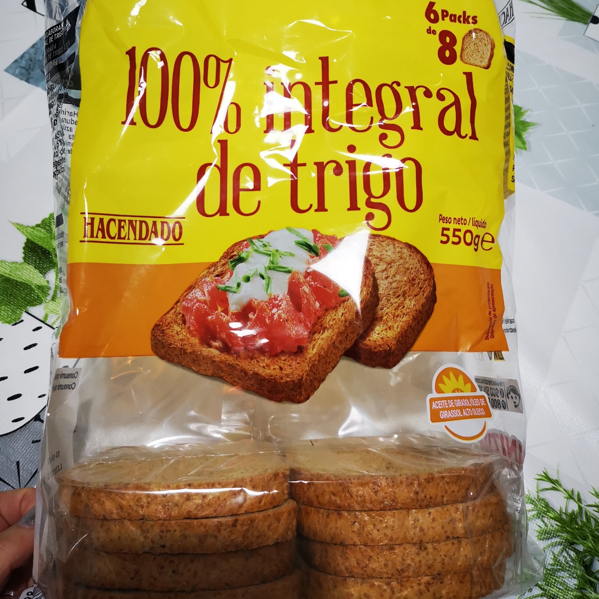 Hacendado Tostadas 100% Integral de Trigo Reviews | abillion