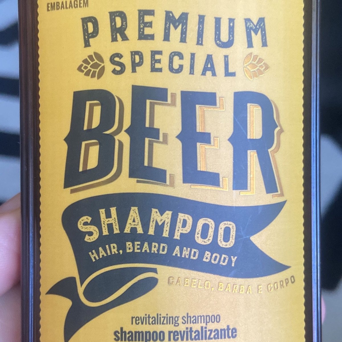 Premium Special Beer Shampoo from QOD Barber Shop - Vegan Product ...