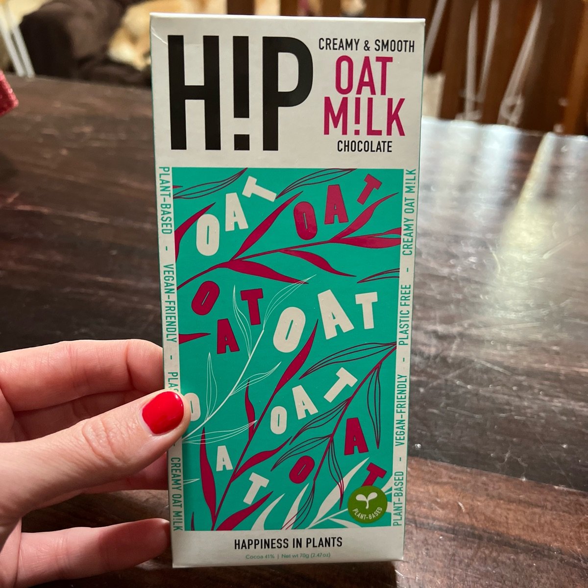 Creamy & Smooth Oat Milk Chocolate from HIP (H!P) - Vegan Product ...