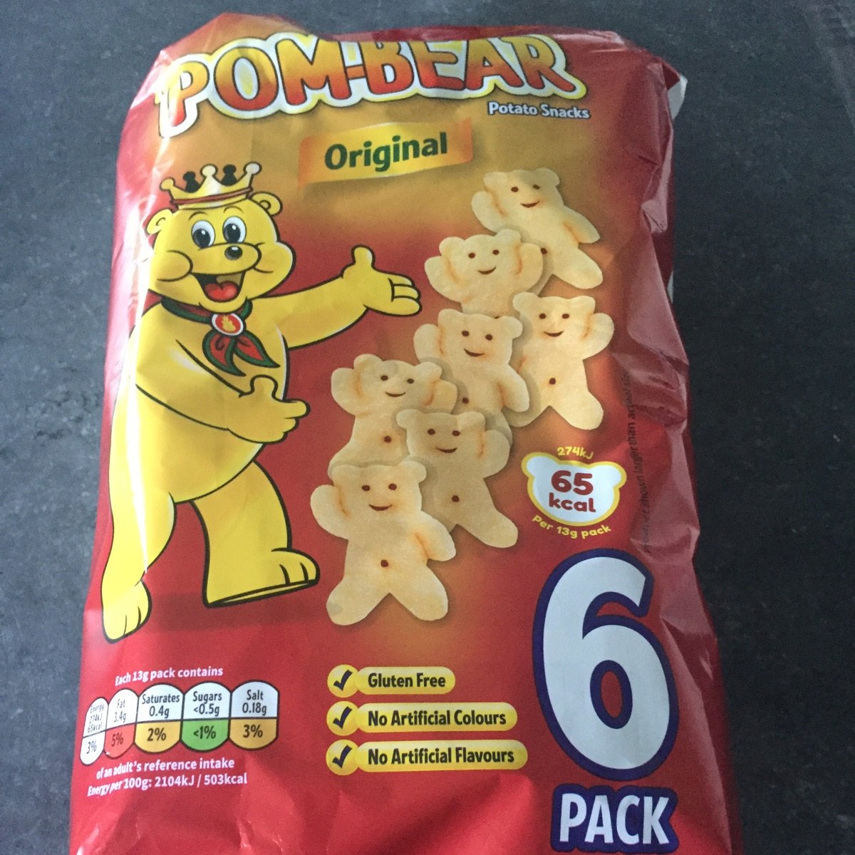Pom-bear from KP snacks - Vegan Product Reviews & Ratings | abillion