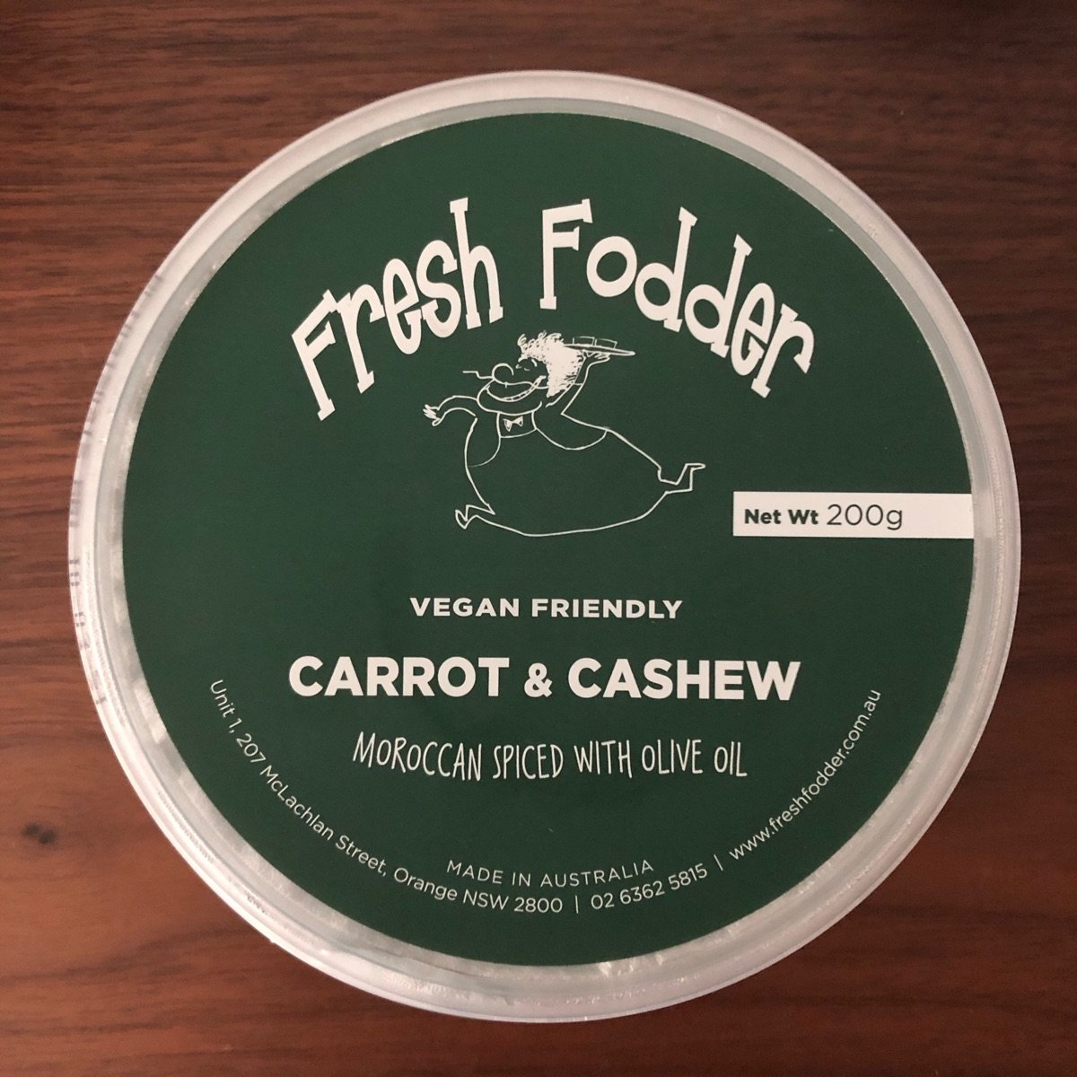 Carrot & Cashew from Fresh Fodder - Vegan Product Reviews & Ratings ...