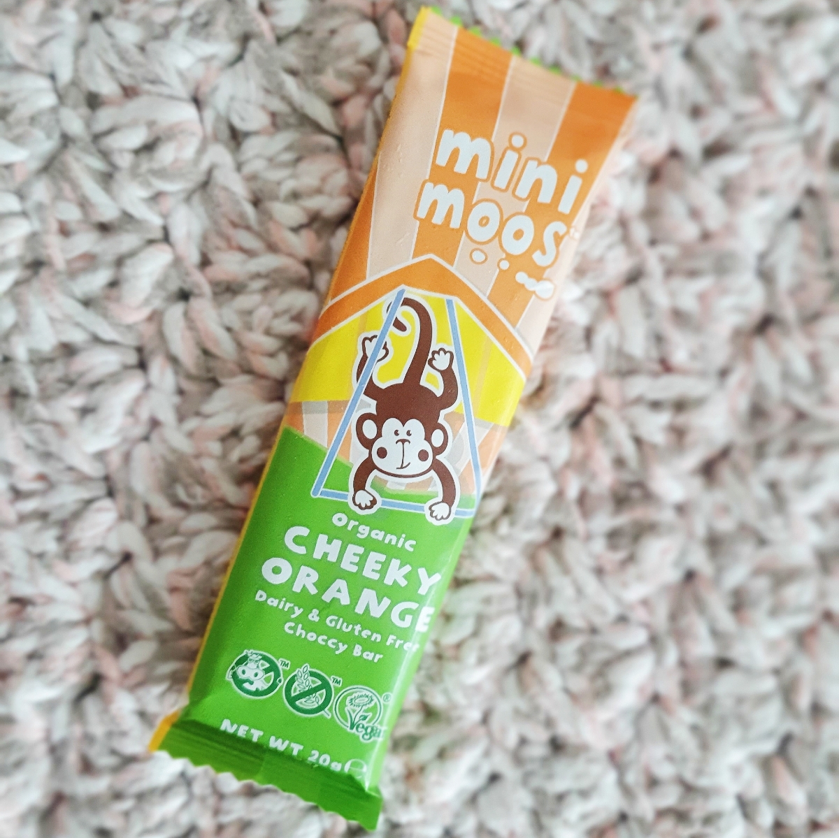 Cheeky orange from Mini Moos - Vegan Product Reviews & Ratings | abillion