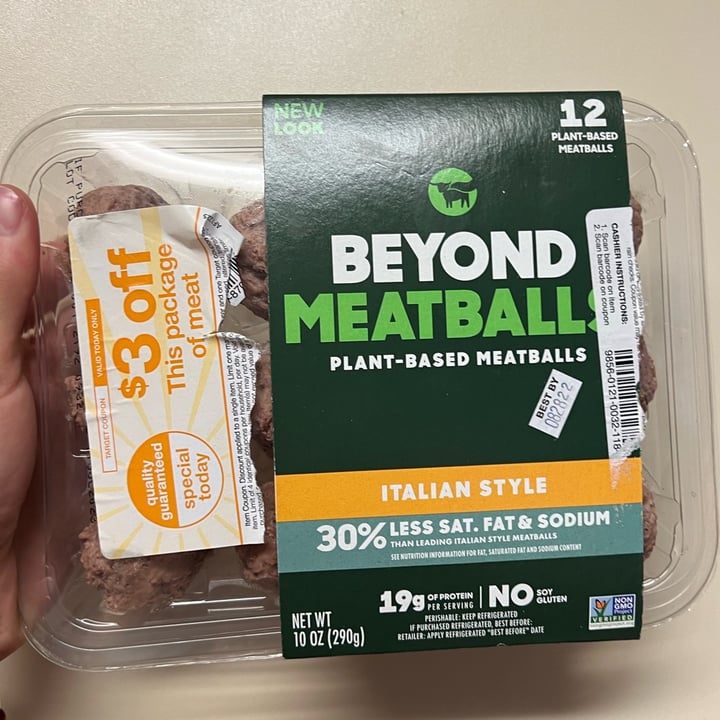 Beyond Meat Beyond Meatballs Italian Style Review | abillion