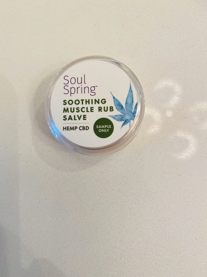 Soul Spring Soothing CBD Muscle Rub Salve Review | abillion