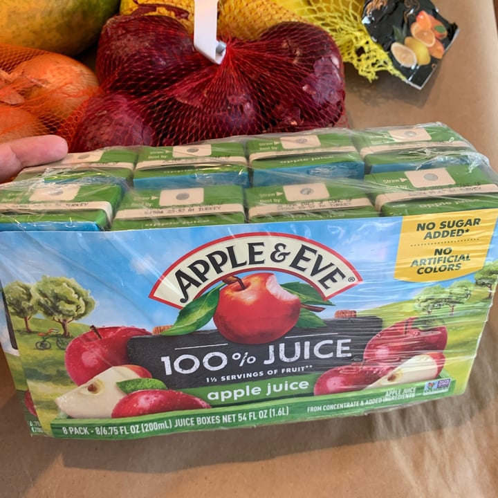 Apple & Eve Organic apple juice Review | abillion
