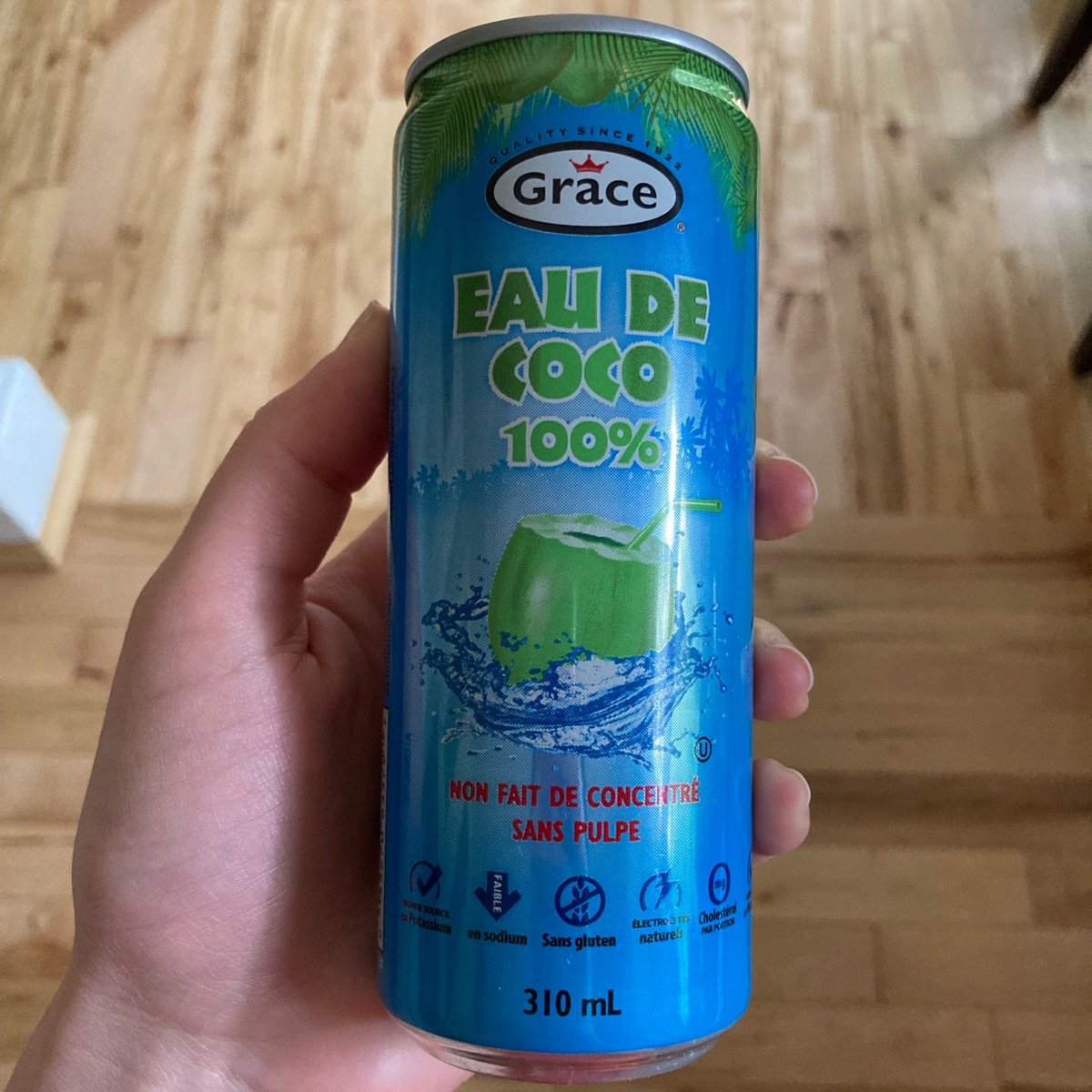 100% Coconut Water 330ml from Grace - Vegan Product Reviews & Ratings ...