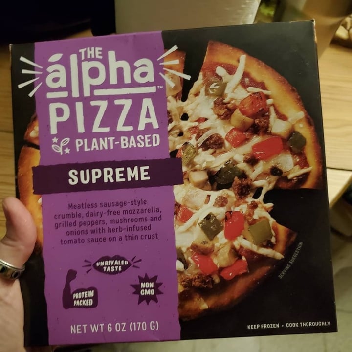 Alpha Foods Supreme Alpha Pizza Review | abillion