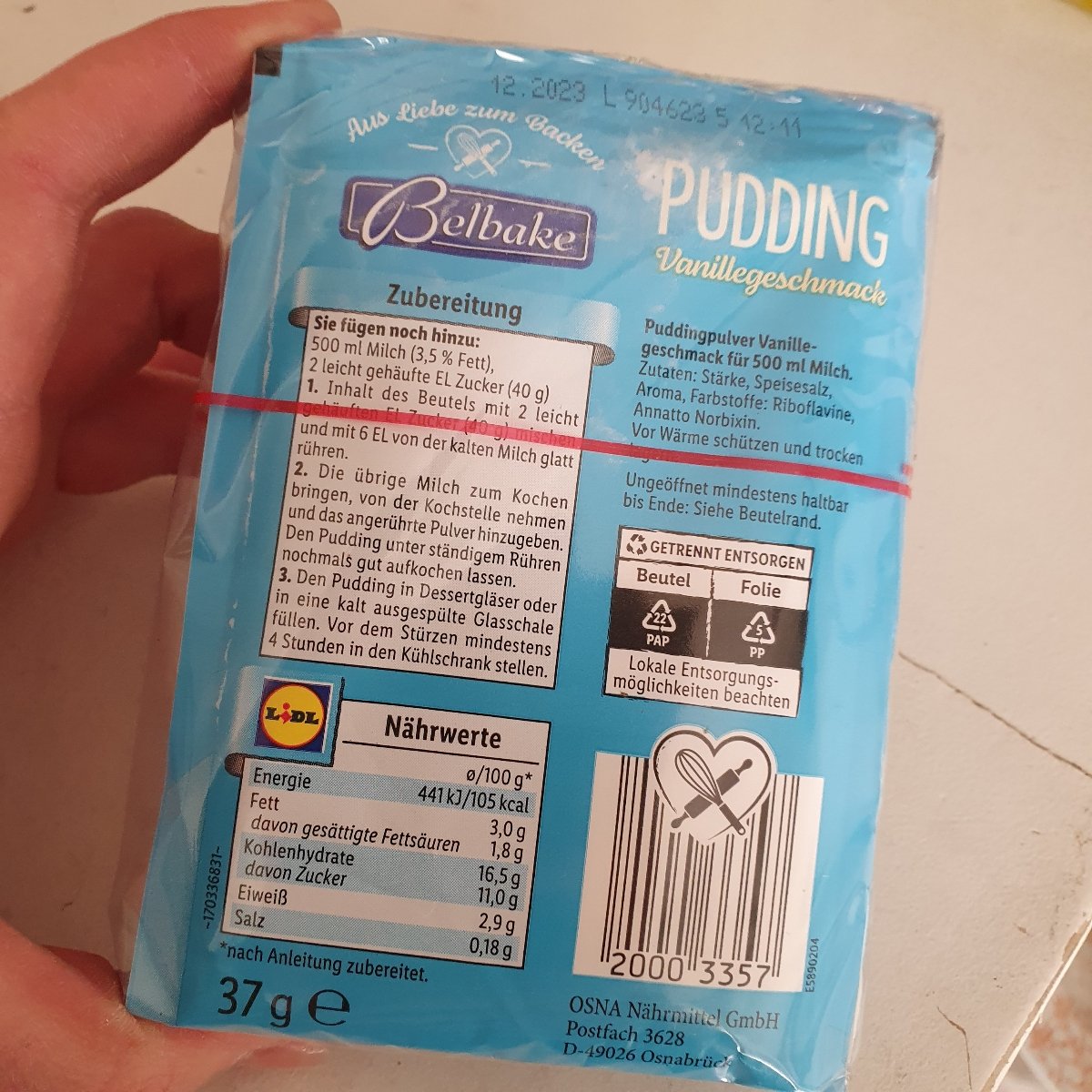 Belbake Pudding Vanillegeschmack Reviews | abillion