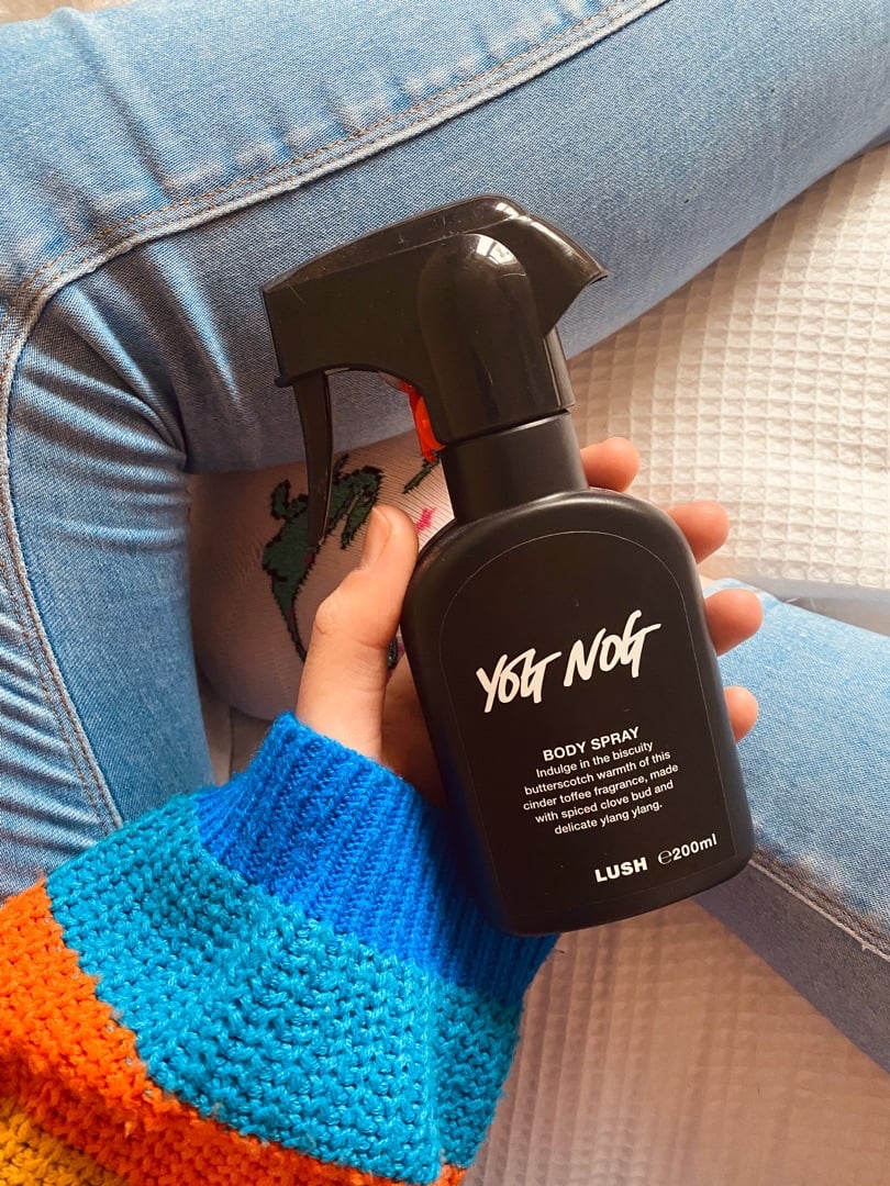 Yog Nog Body Spray from LUSH Fresh Handmade Cosmetics - Vegan Product ...