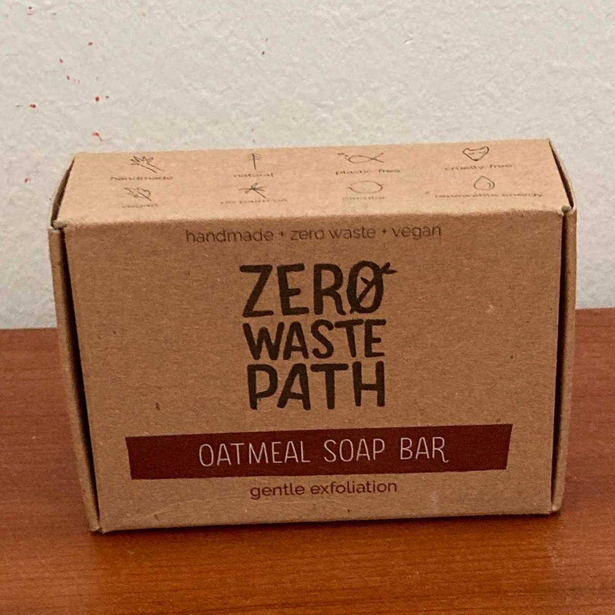 Oatmeal Soap Bar from Zero Waste Path - Vegan Product Reviews & Ratings ...