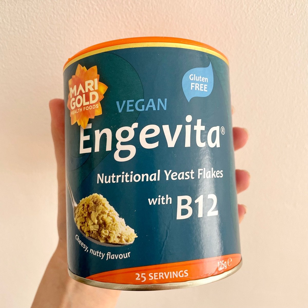 Vegan Engevita Nutritional yeast flakes from Marigold Health Foods ...