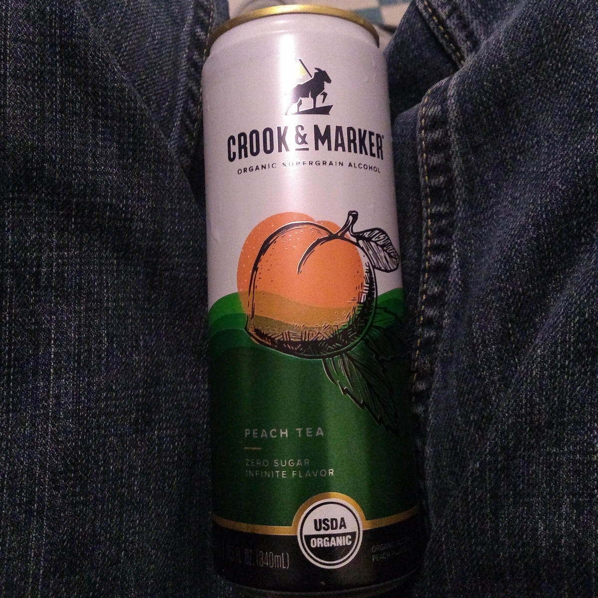 Crook & Marker Organic Supergrain Alcohol Spiked Tea 'Peach Tea ...