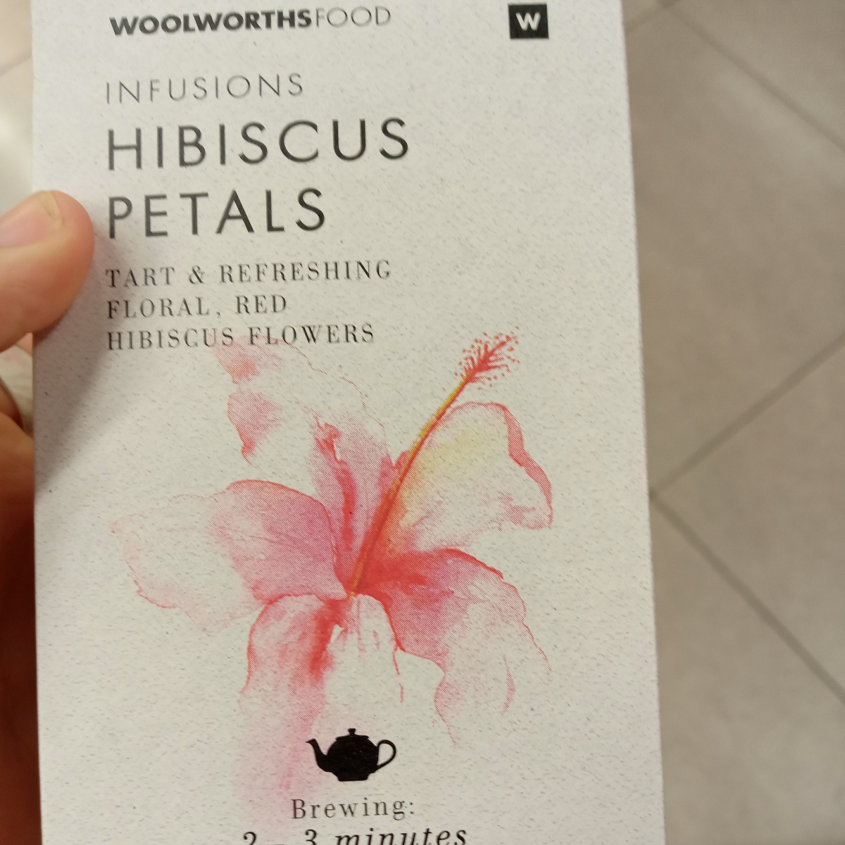 Hibiscus Petals Tea at Woolworths Food - Review by @fruitfulfig | abillion