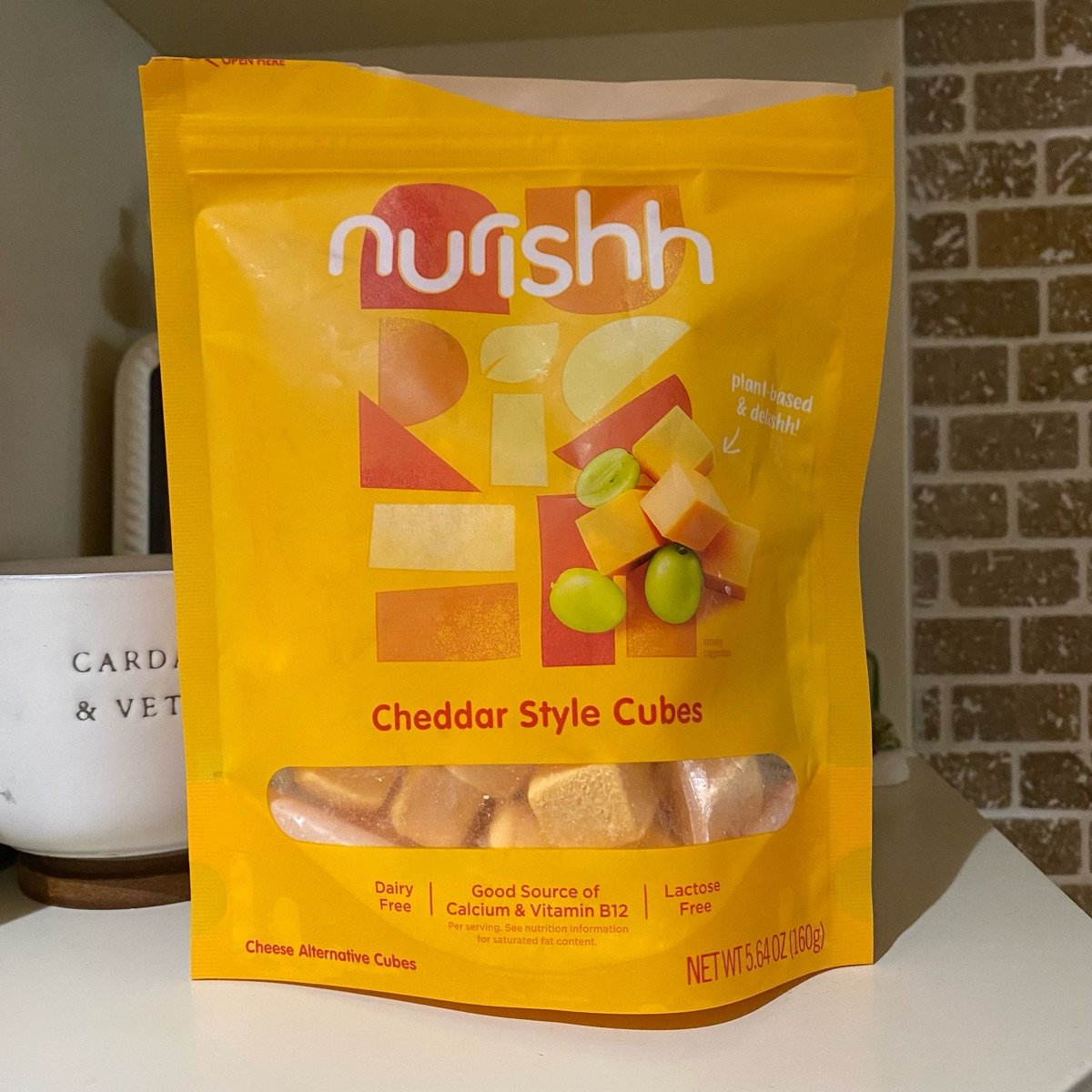 Cheddar Style Cubes from Nurishh - Vegan Product Reviews & Ratings ...