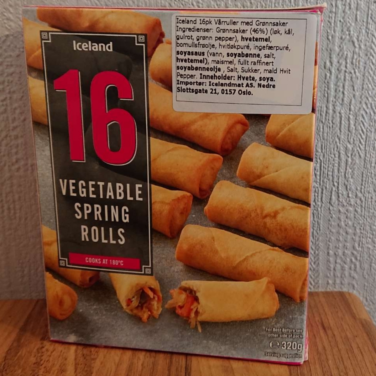 Vegetable spring rolls from Iceland Foods - Vegan Product Reviews ...