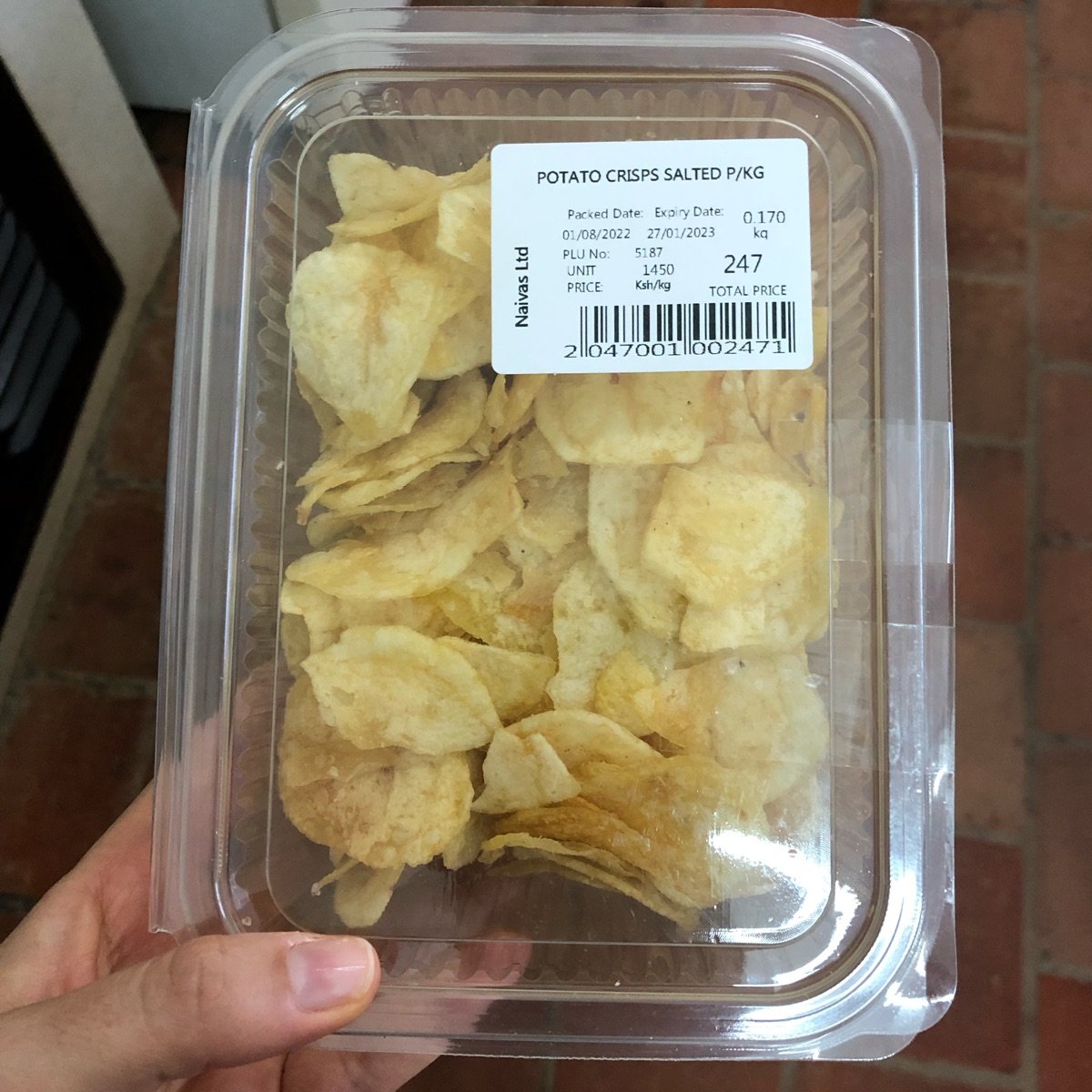 Naivas Potato Crisps Salted 评价 | abillion
