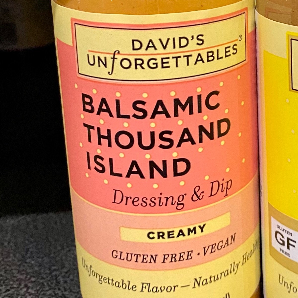 Balsamic thousand island from David’s Unforgettables - Vegan Product ...