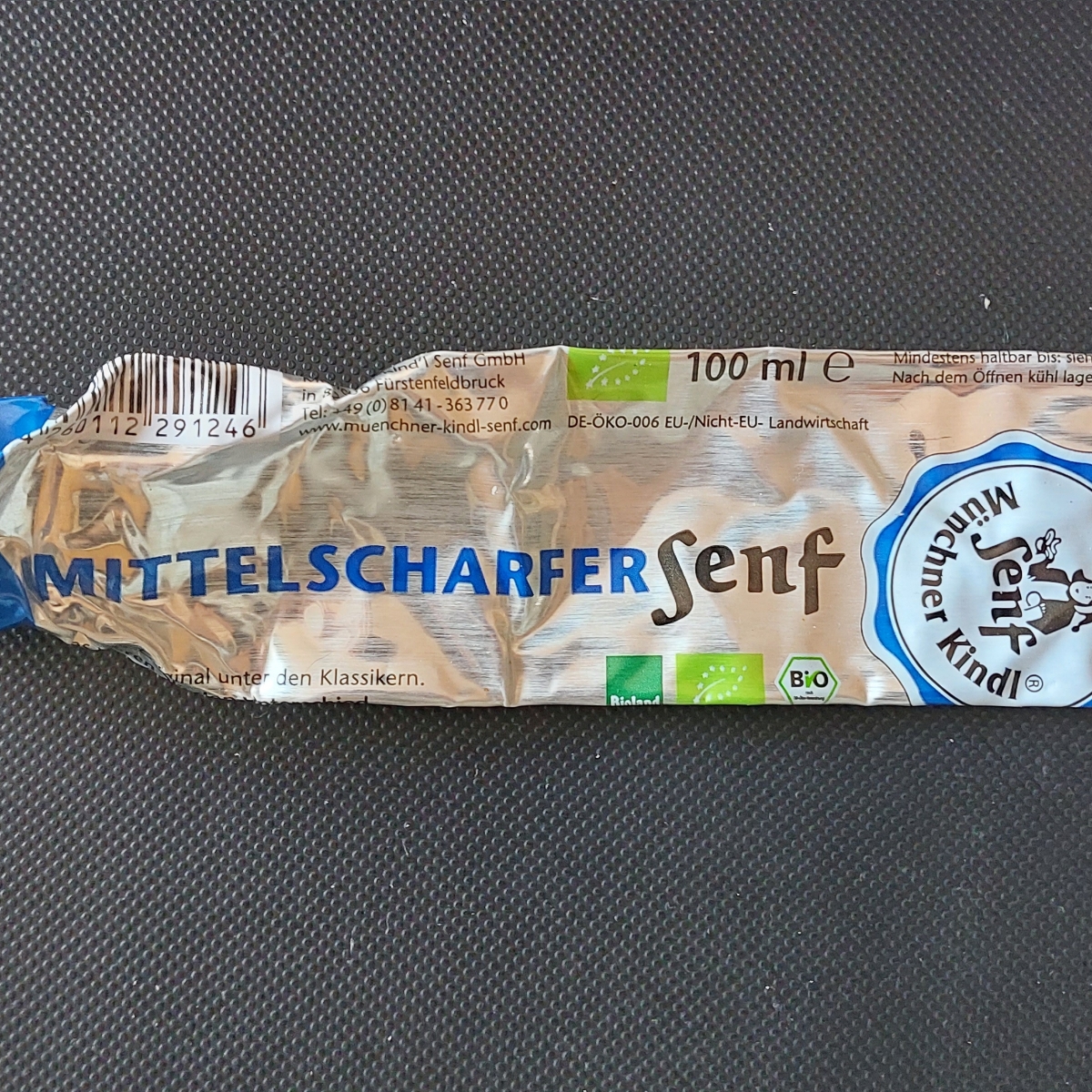 mittelscharfer senf from Münchner Kindl - Vegan Product Reviews ...