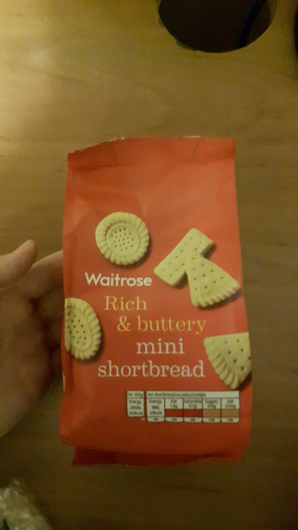 Waitrose Mini Shortbread from Waitrose - Vegan Product Reviews ...