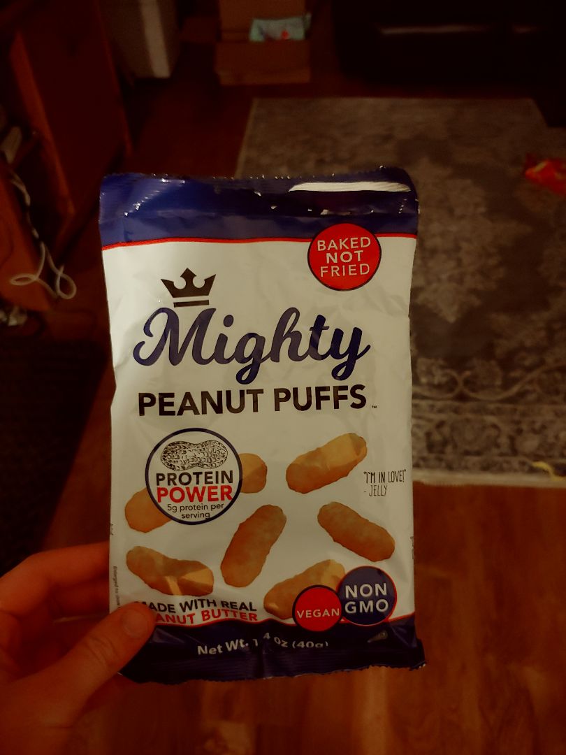Peanut Puffs from Mighty - Vegan Product Reviews & Ratings | abillion