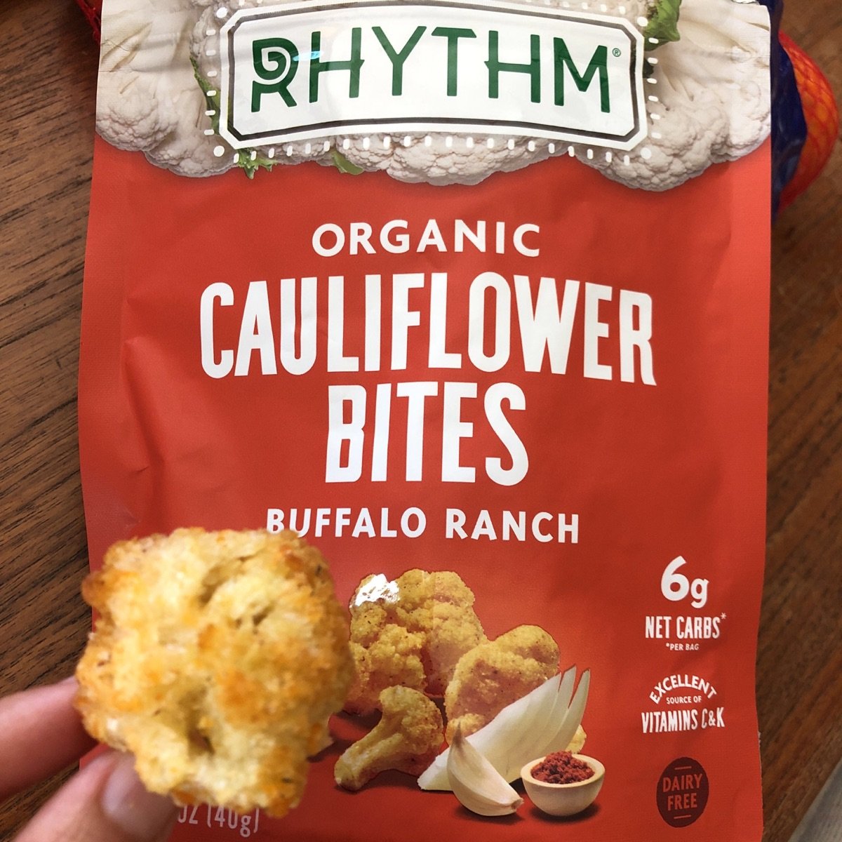 Organic Cauliflower Bites - Buffalo Ranch from Rhythm Superfoods ...