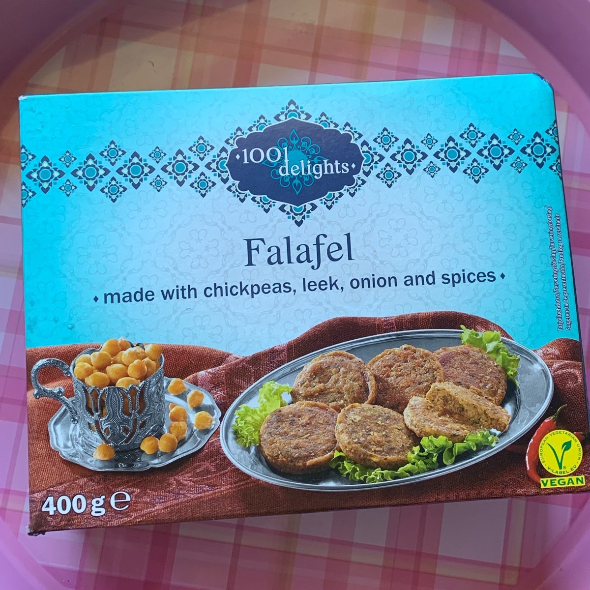 Falafel made with chickpeas, leek, onion and spices from 1001 Delights ...