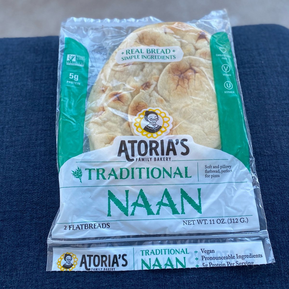 Traditional Naan from Atoria's Family Bakery - Vegan Product Reviews ...