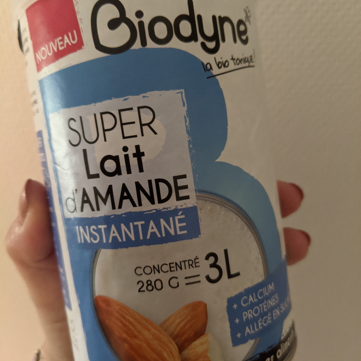 Super lait d'amande instantané from Biodyne - Vegan Product Reviews ...