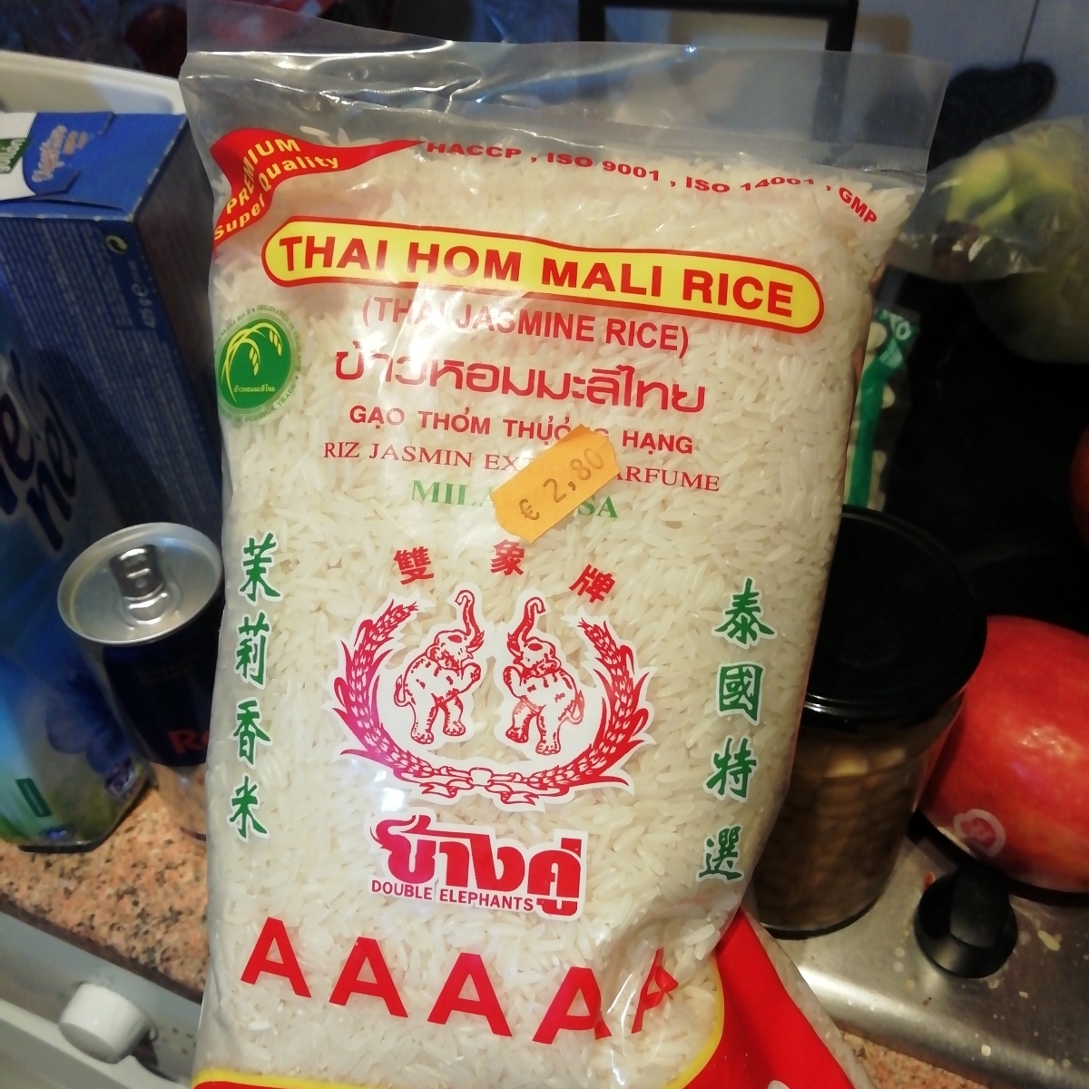 Arroz thai from Double elephant brand - Vegan Product Reviews & Ratings ...