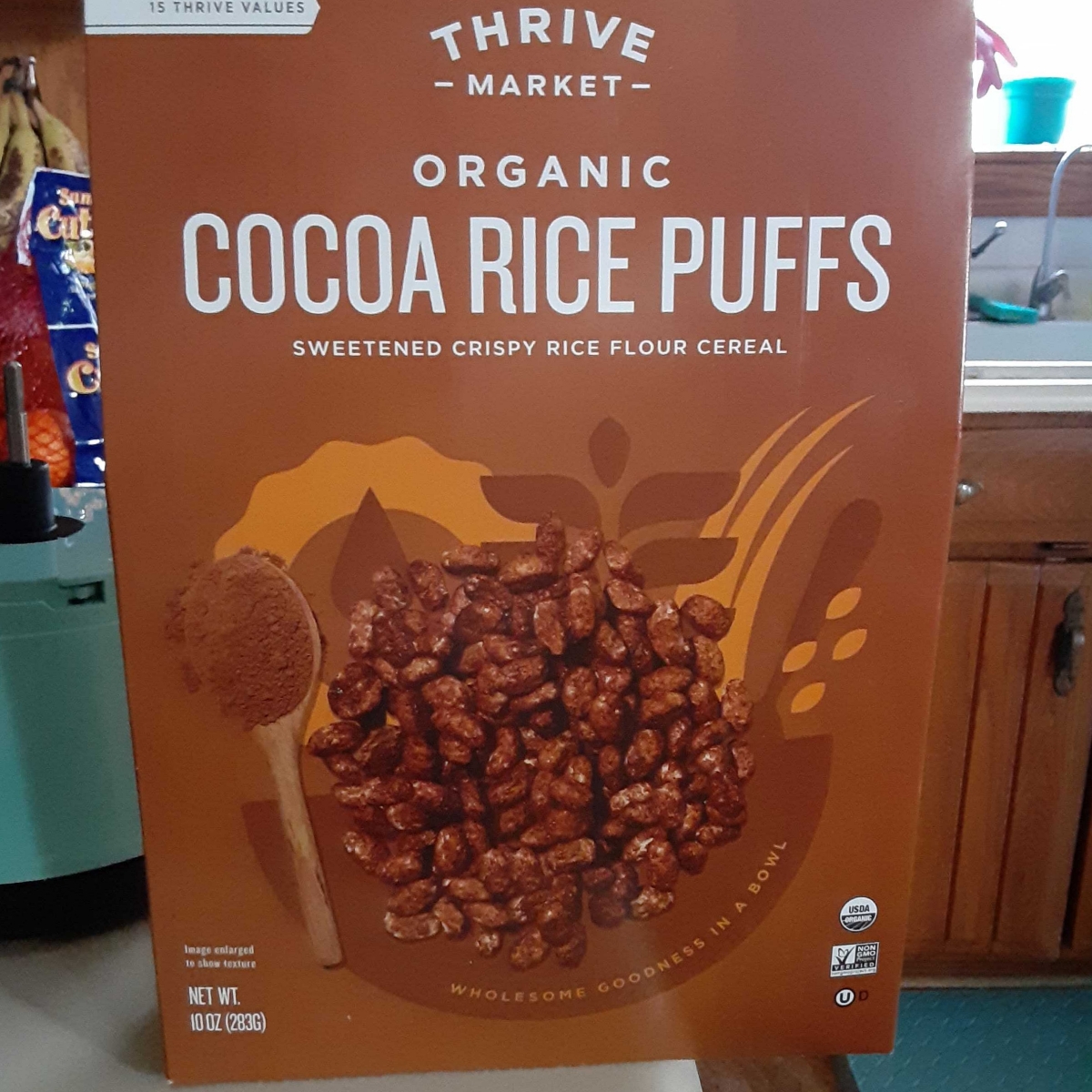 Organic Cocoa Rice Puffs from Thrive Market - Vegan Product Reviews ...