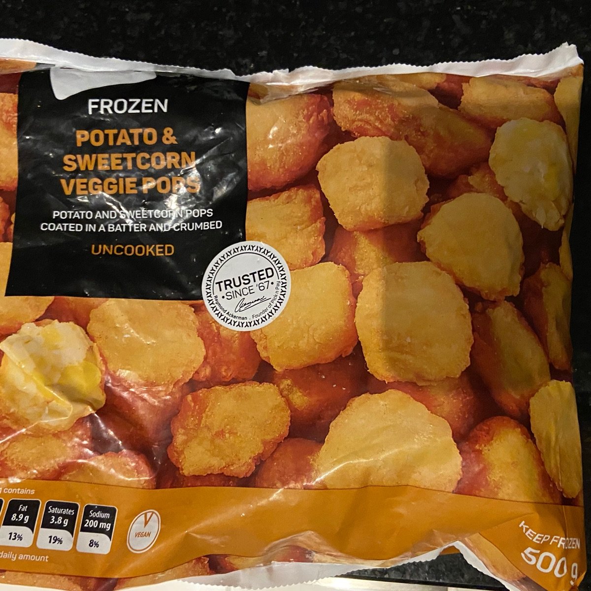 Frozen Potato & Sweetcorn Veggie Pops from Pick n Pay - Vegan Product Reviews & Ratings | abillion