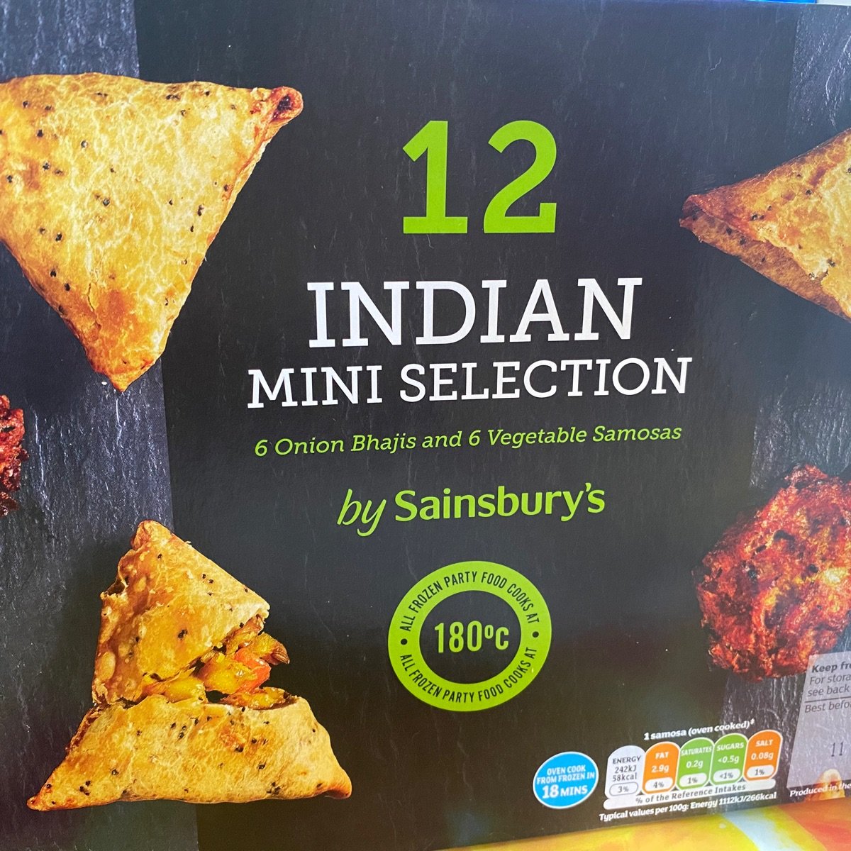 12 Indian Mini Selection from Sainsbury's - Vegan Product Reviews ...