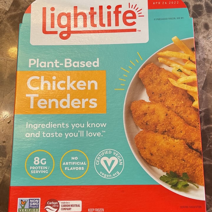 Lightlife Plant-Based Chicken Tenders Review | abillion