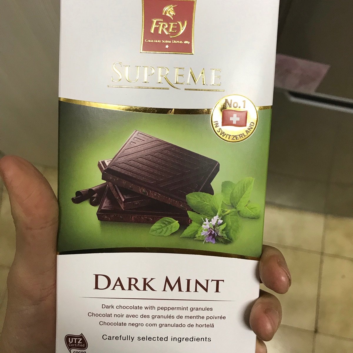 Dark Mint chocolate from Frey - Vegan Product Reviews & Ratings | abillion