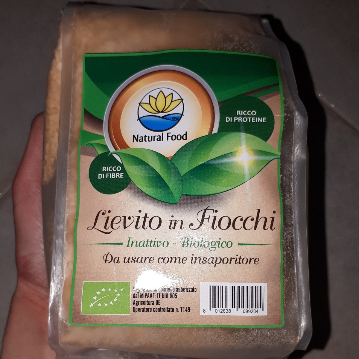 Lievito bio in fiocchi from Natural food - Vegan Product Reviews ...