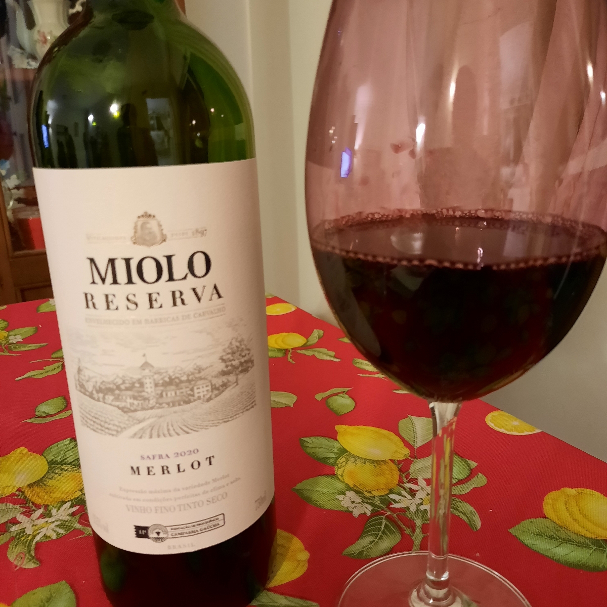 Miolo Reserva Merlot from Miolo Wine Group - Vegan Product Reviews ...