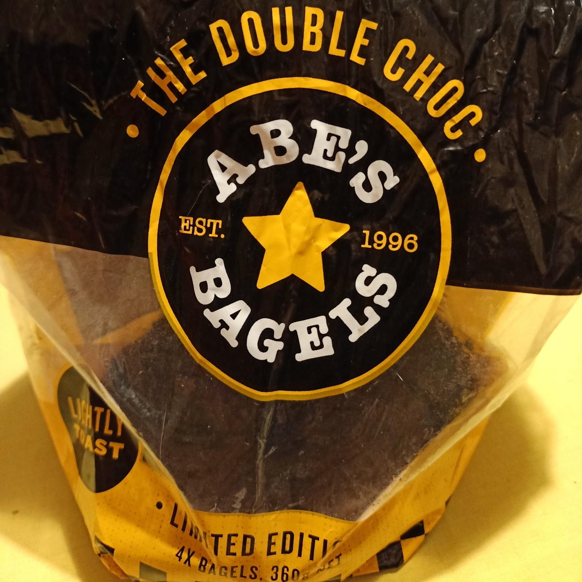 The Double Choc Limited Edition from Abe’s Bagels - Vegan Product ...