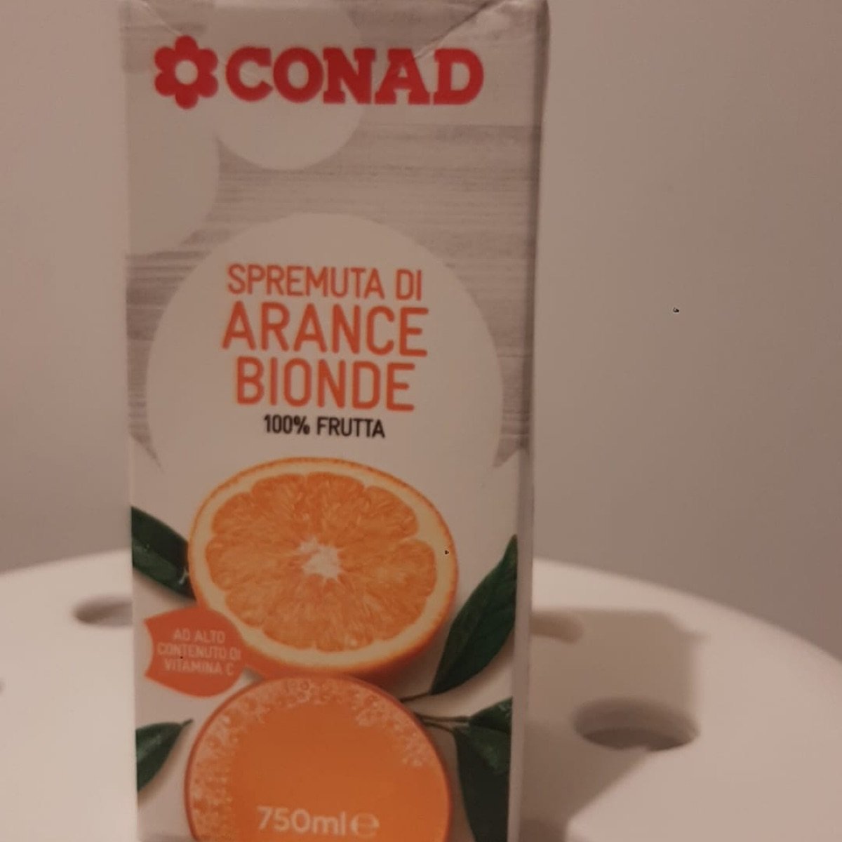 Spremuta Arance Bionde from Conad - Vegan Product Reviews & Ratings ...