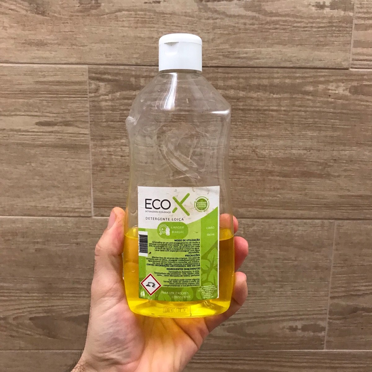 Detergente loiça from Eco X - Vegan Product Reviews & Ratings | abillion