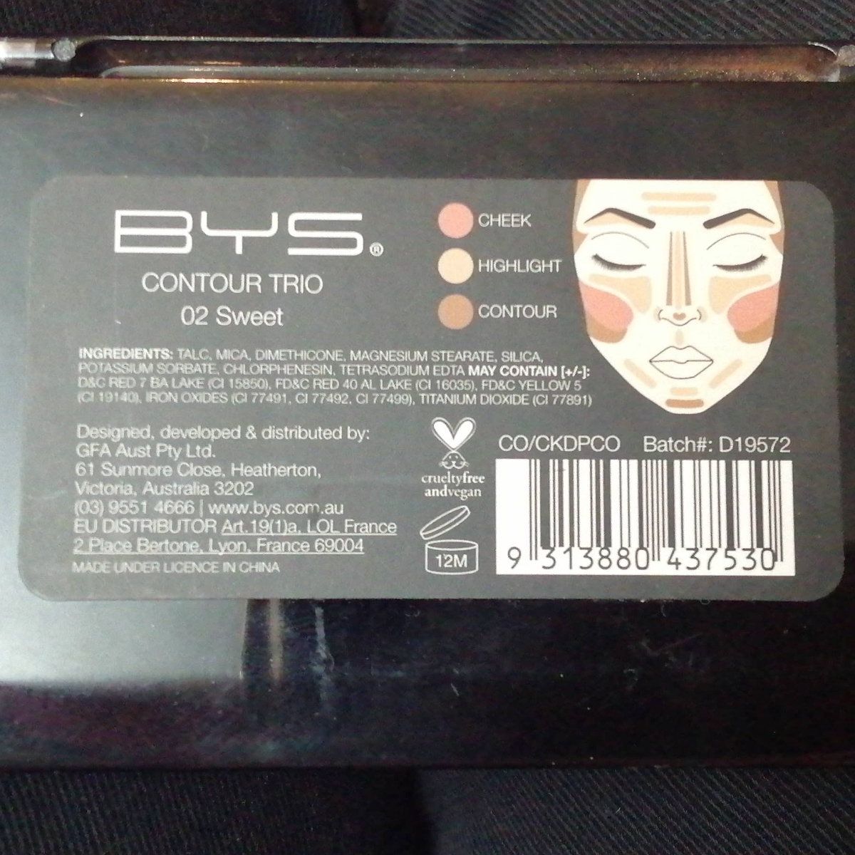 Contour Trio from BYS - Vegan Product Reviews & Ratings | abillion