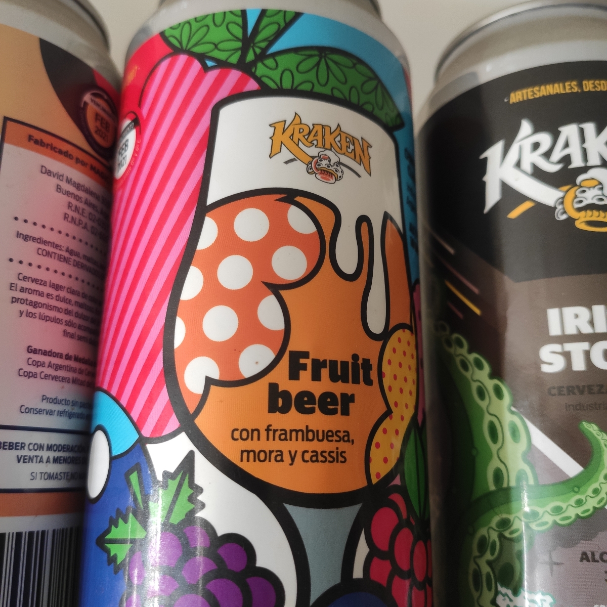 Fruit Beer from The Kraken - Vegan Product Reviews & Ratings | abillion
