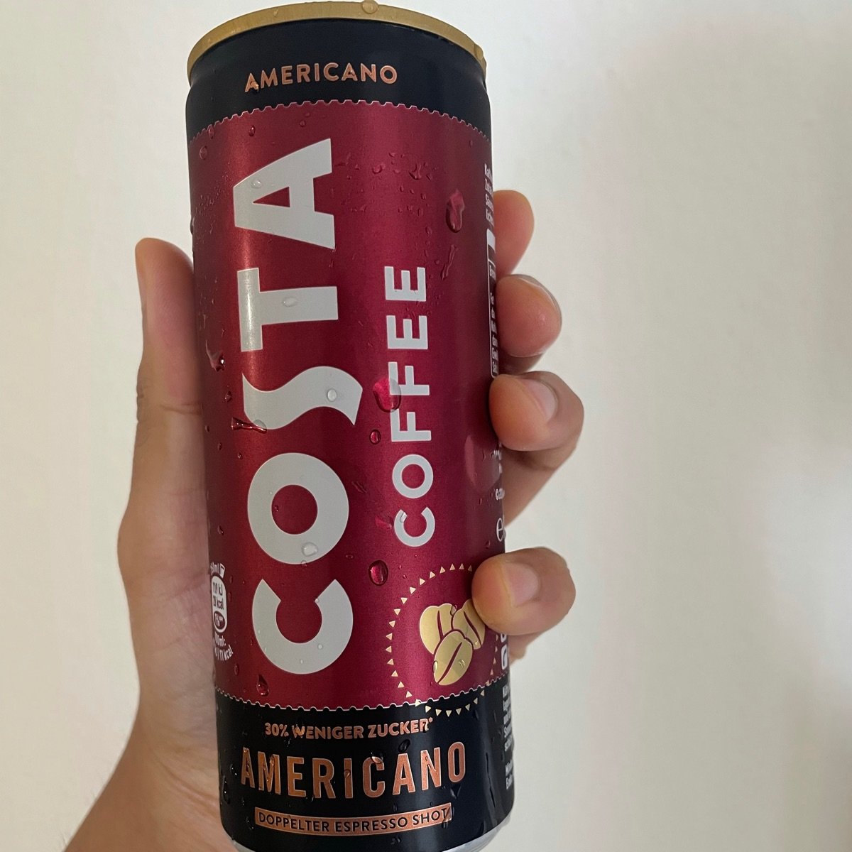 Americano in a can from Costa Coffee - Vegan Product Reviews & Ratings ...